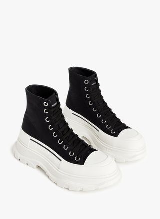 Alexander McQueen Baskets Tread en toile de coton