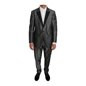 Dolce & Gabbana Single Breasted Suits - - Suits - Herren - Grau - 2XL