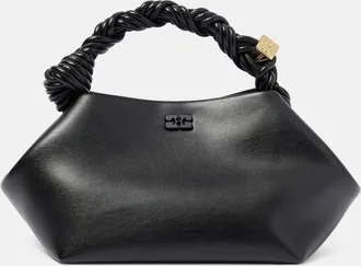 Ganni Tote Bag Bou Small aus Leder
