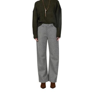 Mason's Pantalon Chino Vivienne City - Femme - Pantalons - Gris - Taille: 36 FR