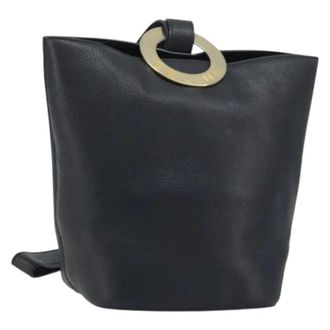 Celine Sac Seau Vintage Pre-owned - Femme - Pre-owned - Noir - Taille: ONE Size