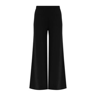 Lisa Yang Pantalon Ainsley en Cachemire - Femme - Pantalons - Noir - Taille: 38 FR