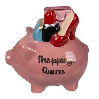 Out of the Blue Spardose, Keramik, Blau, 17 cm