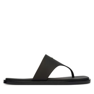 Calvin Klein Zehentrenner Calvin Klein Jelly Sandal Thong Mat Tran Tpu HW0HW02964 Schwarz