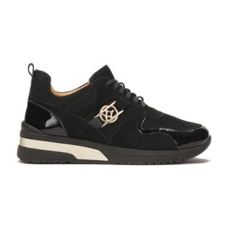 Kazar Sneakers aus kombinierten Materialien auf einer erh&ouml;hten Sohle - - Shoes - Damen - Schwarzk - 37 EU