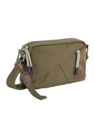 Camel Active Damen Aurum Umhängetasche aus recyceltem Nylon Dunkelgrün, Womenswear-M