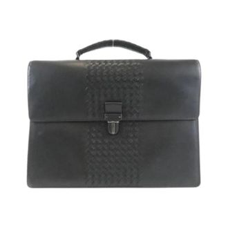 Bottega Veneta Pre-owned Leder-Tragetasche - - Pre-owned - Herren - Schwarzk - ONE SIZE
