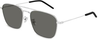 Saint Laurent Eyewear SL309 Pilotenbrille - Silber