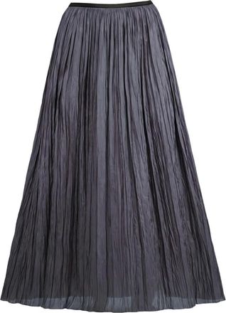 Roberto Collina Femme, Jupes, Gris, Taille: 40 FR Jupe Maxi Pliss&eacute;e