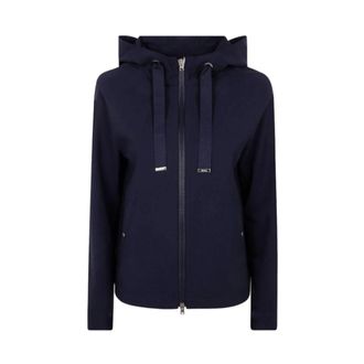 Herno Damen, Sweatshirts & Hoodies, Blau, LGr&ouml;&szlig;e