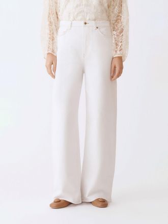 Fabiana Filippi Jeans FABIANA FILIPPI Damen Farbe Wei&szlig;