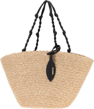 Jil Sander Tangle Bucket Bag - Beige
