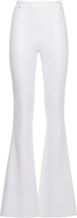 Elisabetta Franchi Femme, Pantalons, Blanc, Taille: 42 FR Wide Pantalons
