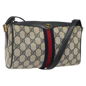 Gucci Sac bandouli&egrave;re vintage Pre-owned - Femme - Pre-owned - Bleu - Taille: ONE Size