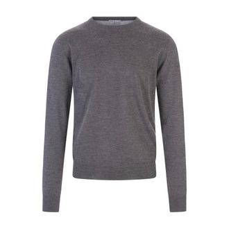 Fedeli Homme, Pulls, Gris, Taille: XL Argentina Crewneck Sweater