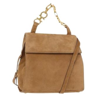 Ferragamo Pre-owned Rucksack - - Pre-owned - Damen - Beige - ONE SIZE