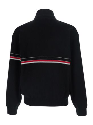 Versace Mens Turtleneck Sweater Black Cotton Tops Top