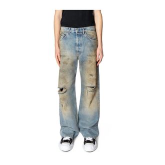 Acne Studios Homme, Jeans, Bleu, Taille: W31 L32 2021M Jeans Coupe Large Bleu Moyen
