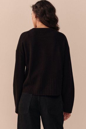 Next Strickpullover Lang&auml;rmeliger Weihnachtspullover (1-tlg)