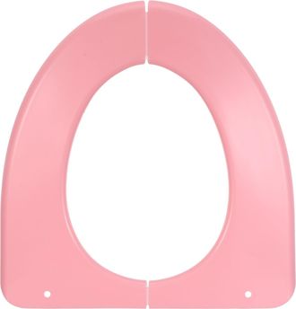 NUOBESTY Faltbarer Toilettensitzbezug aus Kunststoff Rutschfestes Wc Sitzkissen Waschbar Dicker Schutz f&uuml;r Badezimmer und Reisen