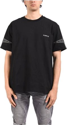Purple Homme, Tops, Noir, Taille: S HWT Jersey SS Tee