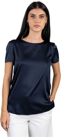 Max Mara Femme, Tops, Bleu, Taille: 36 FR Blouses & Chemises