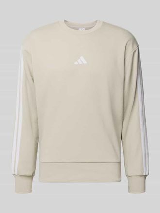 adidas Sweatshirt mit Label-Stitching