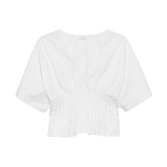 Alchemist Femme, Blouses et Chemises, Blanc, Taille: 44 FR Top Pien