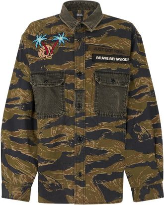 Diesel Homme, Chemises, Multicolore, Taille: XL Blouses & Chemises
