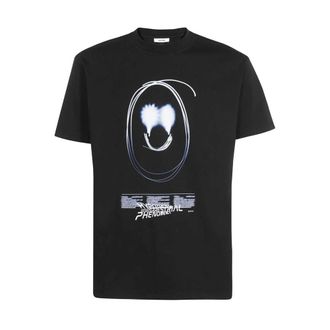 Eytys Bedrucktes Baumwoll-T-Shirt - - Tops - Herren - Schwarzk - 2XS