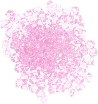 Cabilock 300 Stück Party Mittelstück Füller Zerstoßenes EIS Dekosteine Künstliche Eiswürfel Eissteine Kristalle Eiswürfel Zur Dekoration Farbige Künstliche Vas