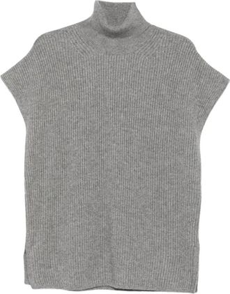 Max Mara Rollkragenpullover - - Knitwear - Damen - Grau - M