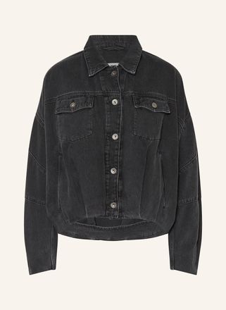 Drykorn Drykorn Oversized-Jeansjacke Blaxton schwarz