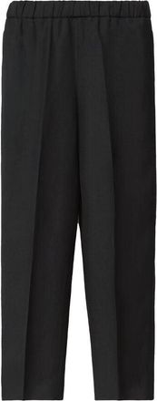 Fabiana Filippi Damen Hose aus Viskose-Leinen-Mix ORVIETO