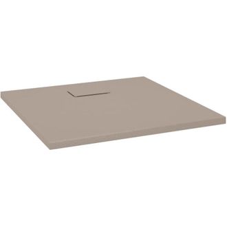 vidaXL Duschwanne smc Braun 90x90 cm Vidaxl