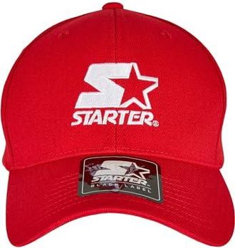 Starter Black Label Starter Black Label Logo du débutant Flexfit Casquette de Baseball, Cityred, S/M Mixte