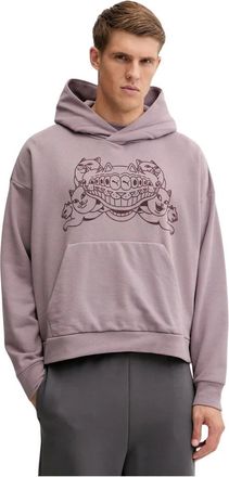 Puma Puma - Sweat &agrave; capuche graphique boxy - Homme - Sport - Violet - Taille: XL