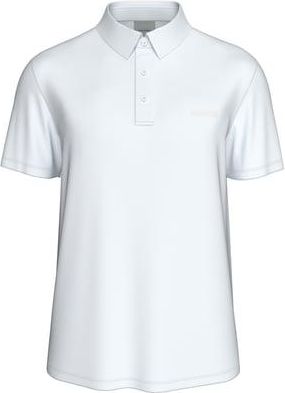 Calvin Klein Polo uni &agrave; patch logo brod&eacute; en coton