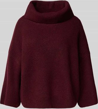 Comma Rollkragenpullover mit überschnittenen Schultern