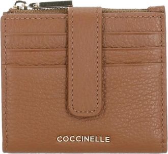 Coccinelle Femme, Accessoires, Brun, Taille: ONE Size Metallic Soft Wallet