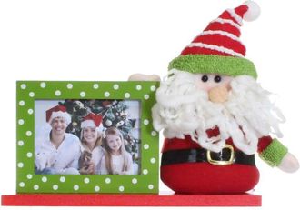 ZEP Weihnachtsrahmen Noel, Rahmen aus Stoff f?r 1Foto 9x13cm hopchformat, zum Stellen