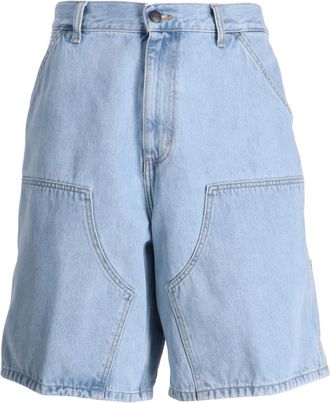 Carhartt Work in Progress short Double Knee - Bleu
