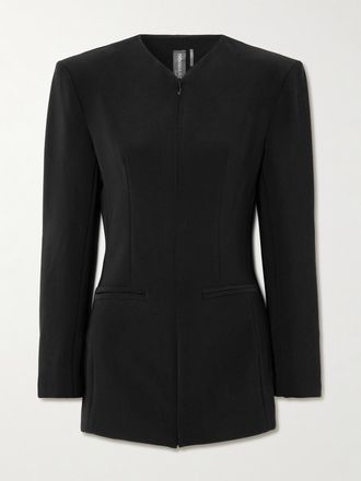 Norma Kamali Jacke Aus Ponte - Schwarz