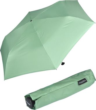 Doppler zero,99 extrem leichter Mini Damen Taschenschirm - malachite green