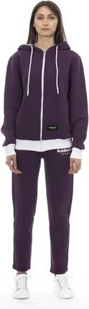 Baldinini Femme, Sport, Violet, Taille: 46 FR Cotton Sweater