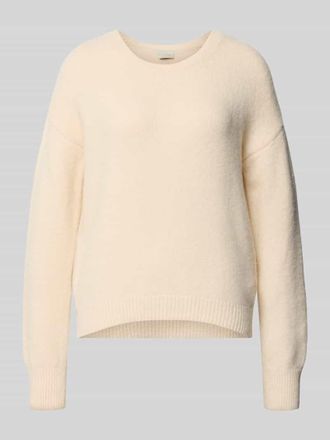 Milano Oversized Fit Strickpullover mit Rundhalsausschnitt