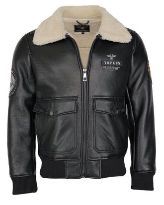 Top Gun Lederjacke TG20213035
