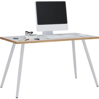 VCM Holz Schreibtisch Bürotisch Salia 110x80