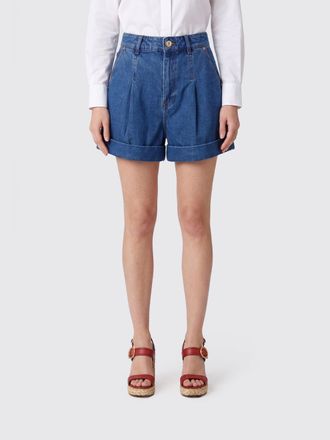 Zimmermann Short Femme couleur Bleu