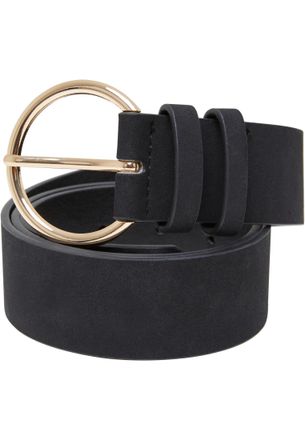 Urban Classics Unisex G&uuml;rtel Basic Suede PU Belt, klasisscher Unisex G&uuml;rtel mit Dornschlie&szlig;e, Lederimitat, erh&auml;ltlich in verschiedenen Farben, Gr&ouml;&szlig;en S/M-L/XL